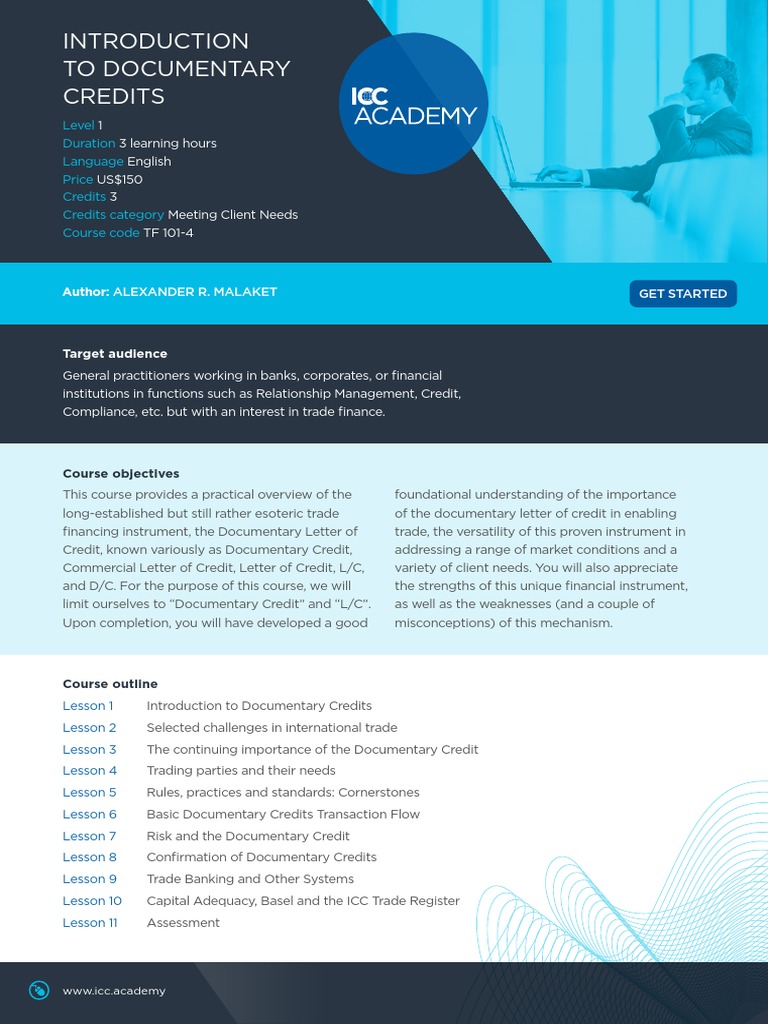 TO Documentary Credits: Level Duration Language Price Credits Credits ...