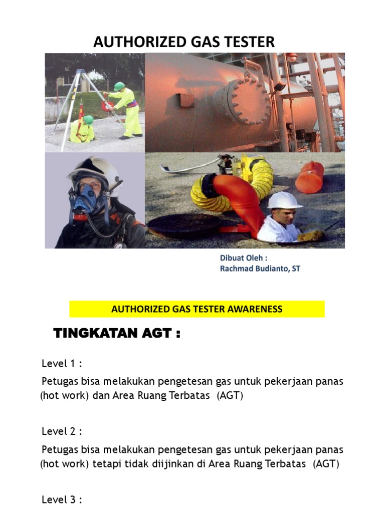 Authorized Gas Tester-AGT | PDF