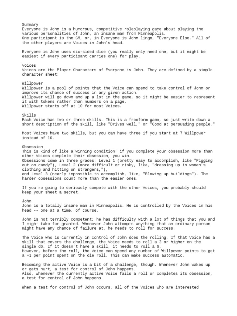 Everyone Is John | PDF | Self Control | Self-Management