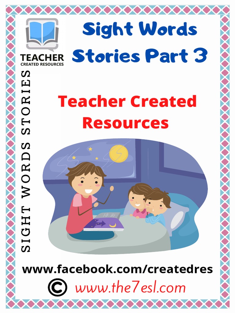 Reading Comprehension Sight Words Part 3 PDF | PDF | Self-Improvement