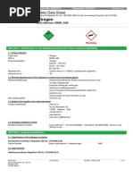 Natural Biogas Sds English | PDF | Dangerous Goods | Toxicity