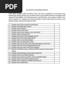 Kuesioner Eortc QLQ-C30 | PDF