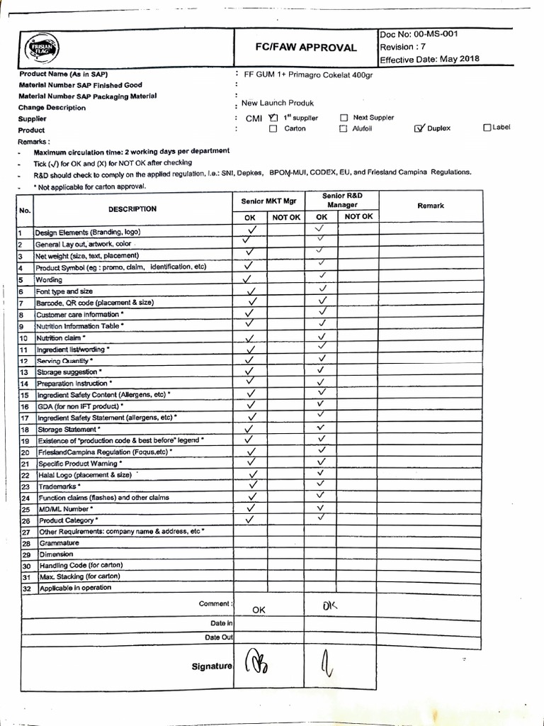 Cmi-Fa 04112020 | PDF | Packaging And Labeling | Qr Code