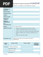 Exemple Rapport D'audit | PDF | Audit | Informatique