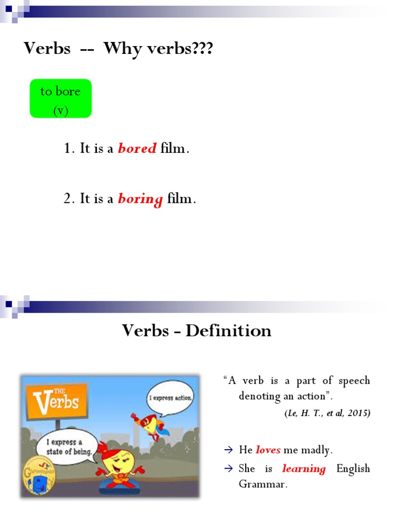 Verbs - Why They Matter | PDF | Verb | Grammatical Tense
