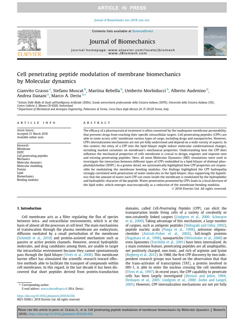 Bending Modulus | PDF | Cell Membrane | Lipid Bilayer