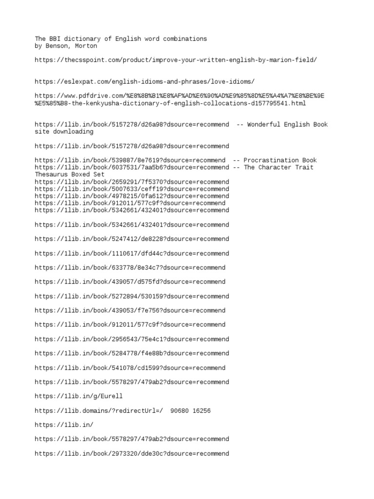 English Books Names | PDF