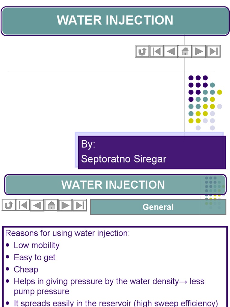 CHAPTER 03 English Version Water Injection | PDF | Petroleum Reservoir ...