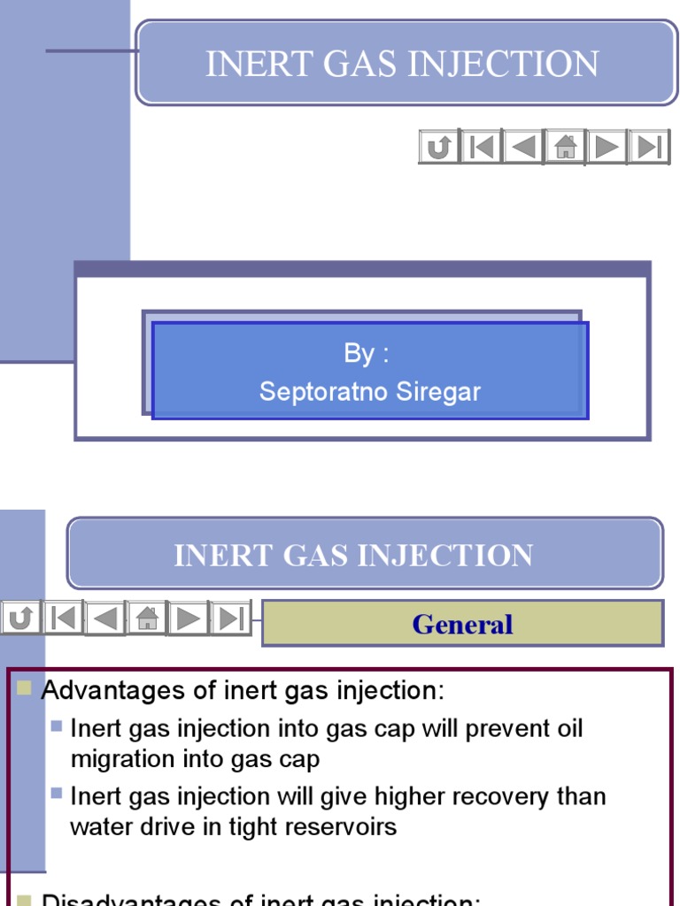 CHAPTER 06 English Version Inert Gas Injection | PDF | Enhanced Oil ...