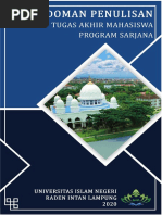 Pedoman Penulisan Tugas Akhir Mahasiswa Program Sarjana | PDF