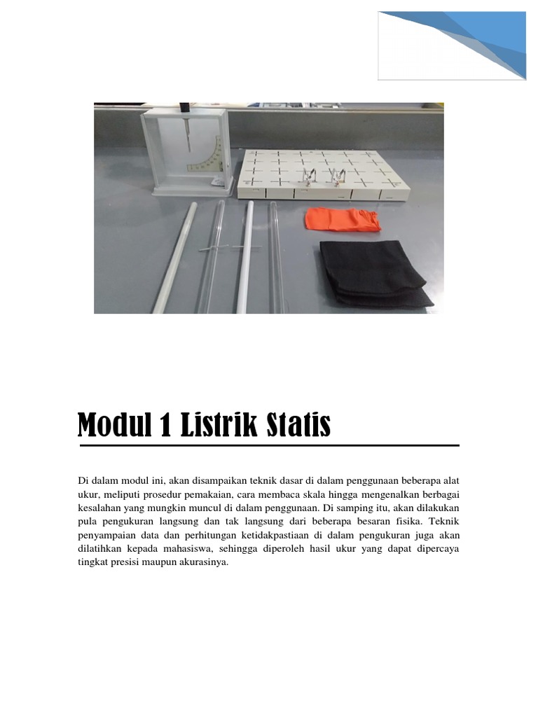 Modul 1. Listrik Statis | PDF