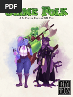 Mousefolk Traits for D&D 5E | PDF