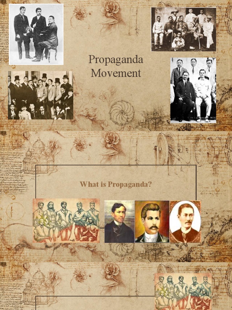 Propaganda Movement | PDF | Propaganda | Philippines