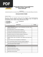 Potential Assessment Form - 2nd Level | PDF | Employment | Decision Making