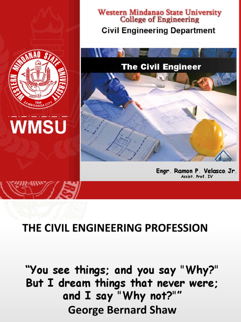 CE Orientation Civil Engineer | PDF | Engineering | Engineer