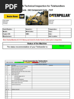 Dozer Pre Use Inspection Checklist | PDF | Automotive Technologies ...