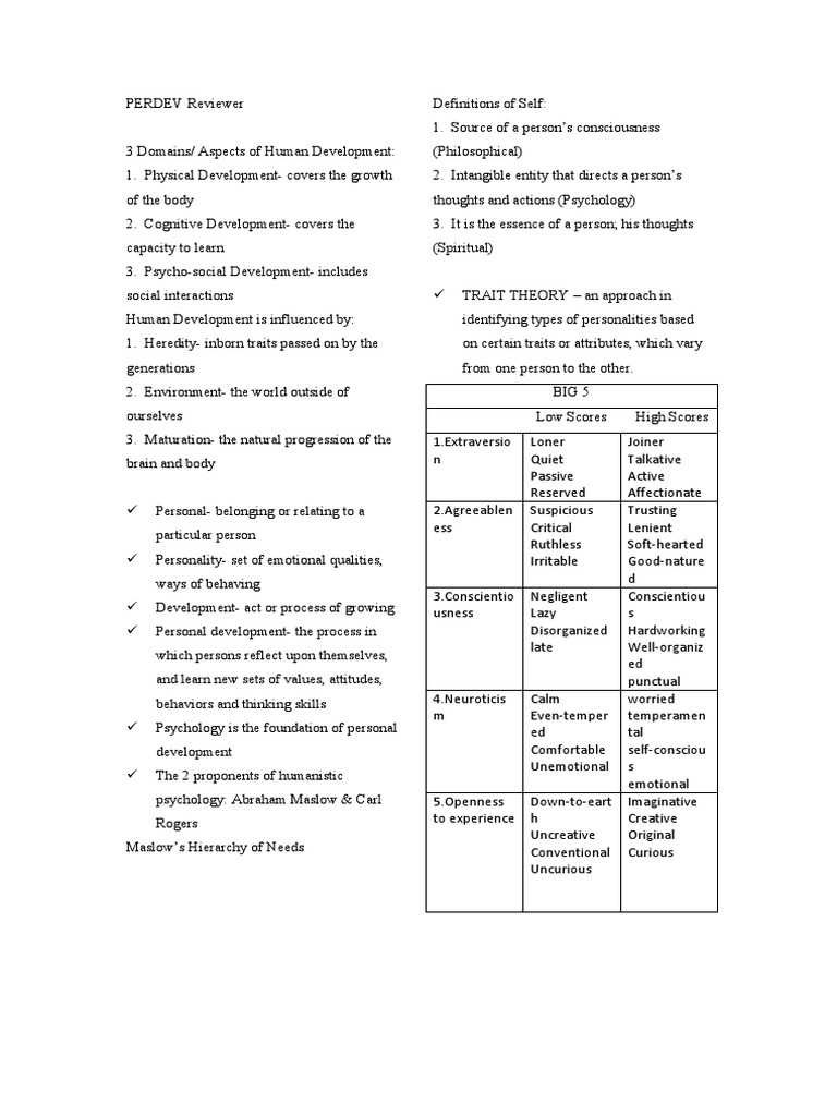 PERDEV Reviewer | PDF | Adolescence | Autonomy