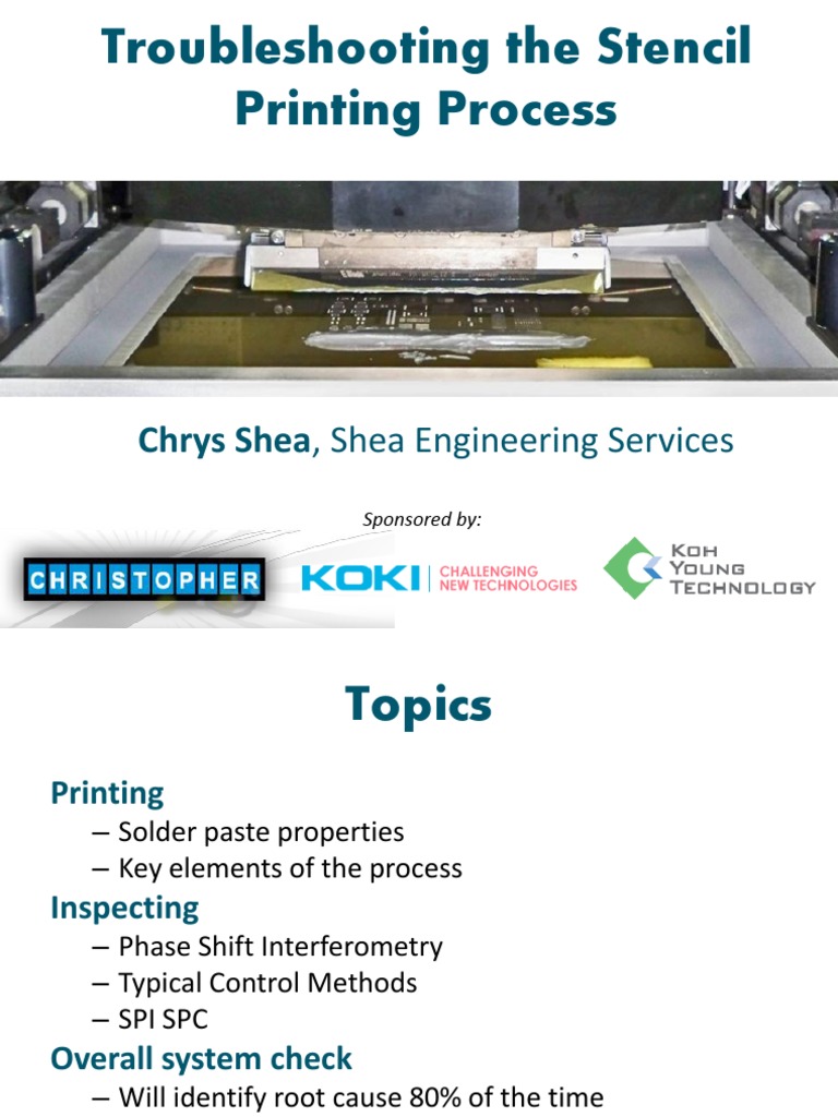 Troubleshooting Stencil Printing Defects | PDF | Printed Circuit Board ...