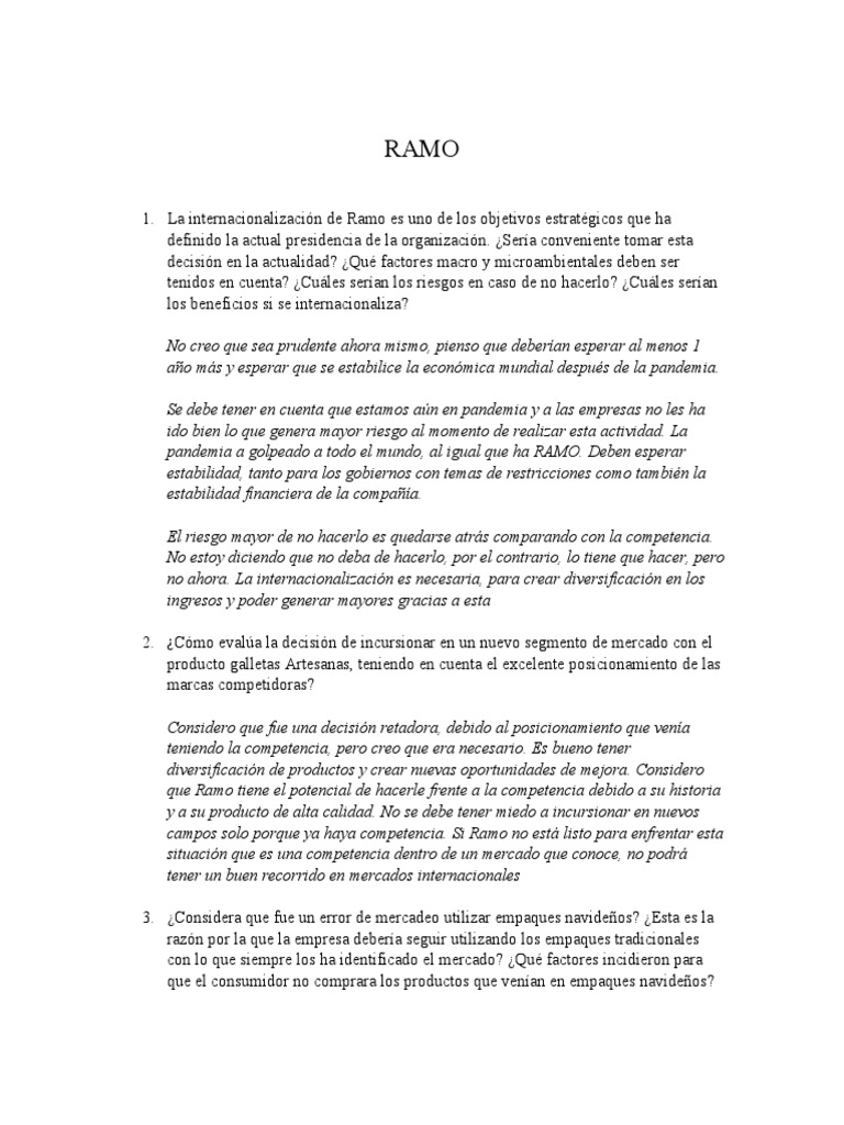 RAMO | PDF | Marca | Marketing