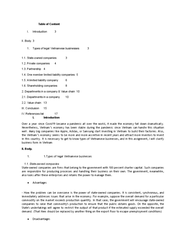Business Environment 2 | PDF | Joint Stock Company | Value Chain