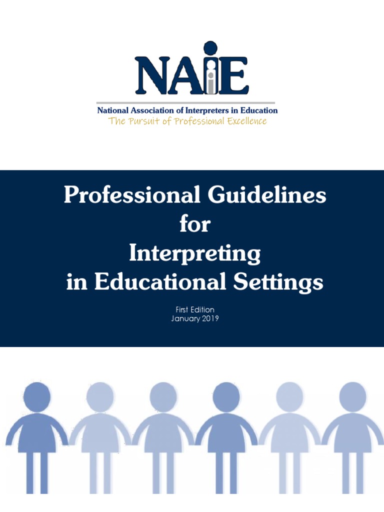 Naie Professional Standards and Guidelines 4 | PDF | Language ...