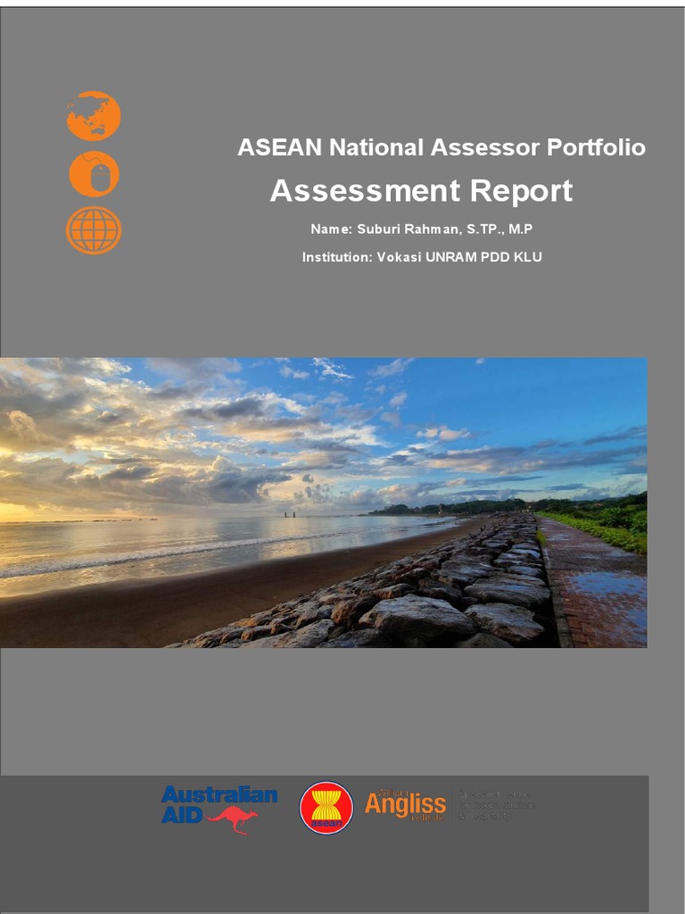 Asean National Asessor Report Portfolio Suburi Rahman | PDF ...