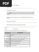 E Table of Epsa Psa Error Cod | PDF | Bios | Hard Disk Drive