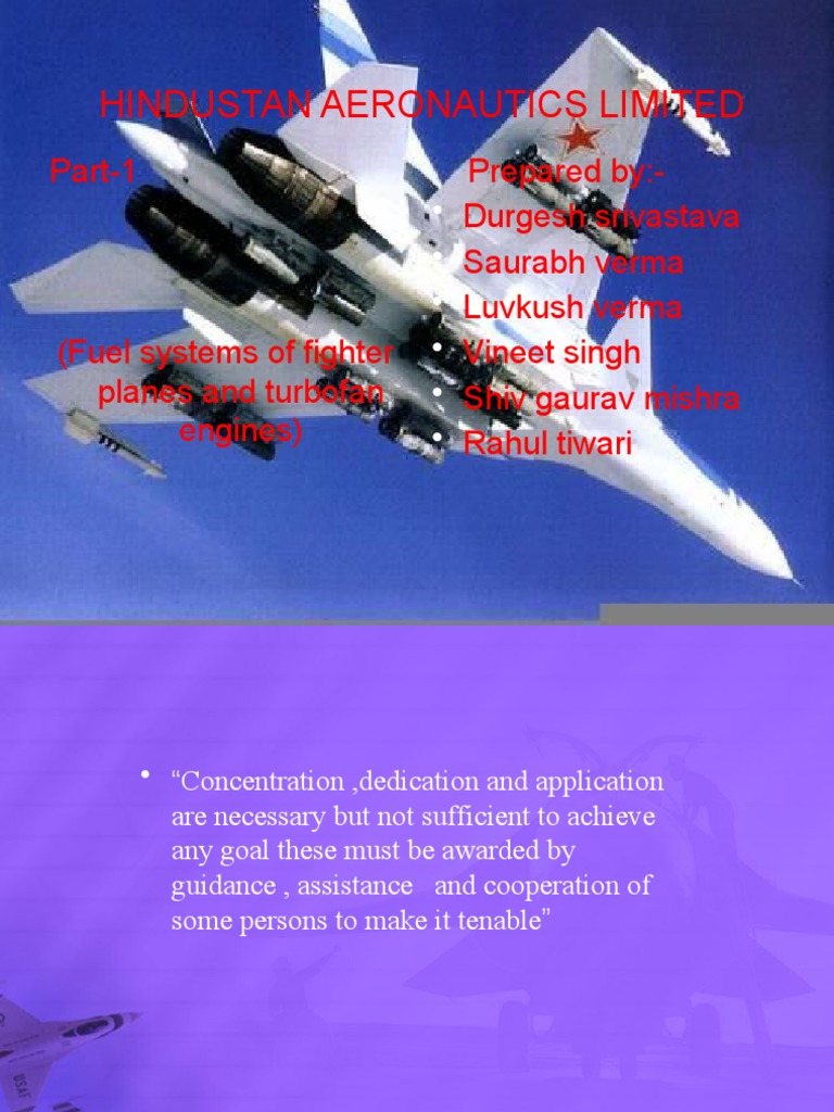 HAL Training Presentation | PDF | Aviation | Aircraft