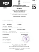 Pakistan Death Certificate | PDF