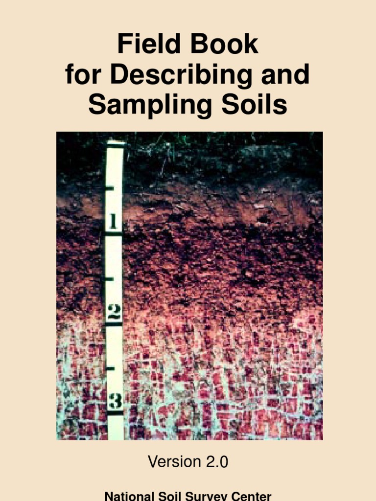 Field Book For Describing and Sampling Soils | PDF