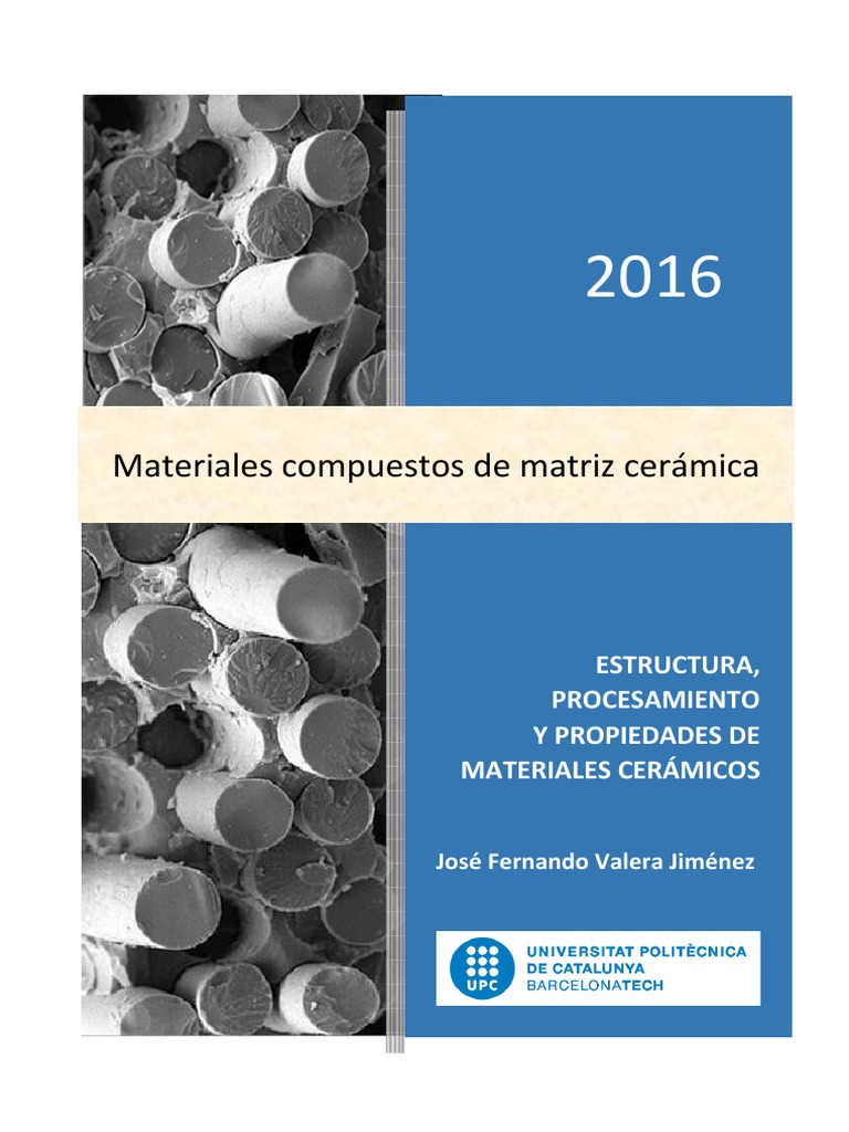 2016 Materiales Compuestos de Matriz Cer | PDF | Material compuesto ...