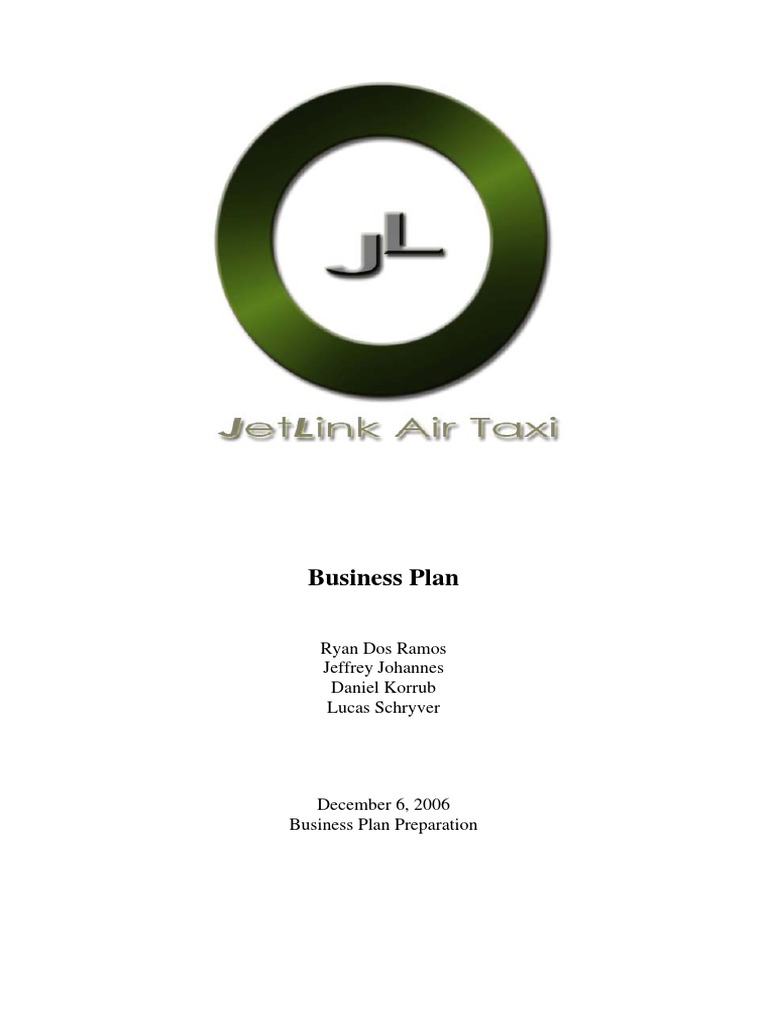 JetLink: Air Taxi for Business Travelers | PDF | Airlines | Airport