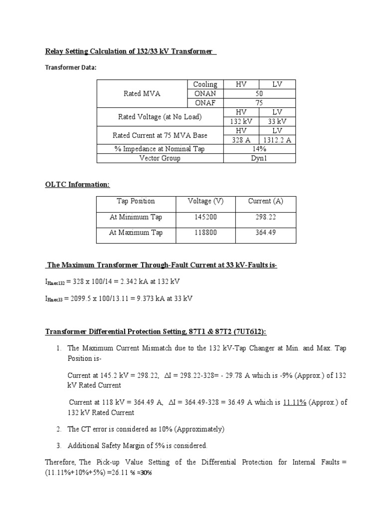 132 - 33 KV Transformer | PDF | Transformer | Electronics