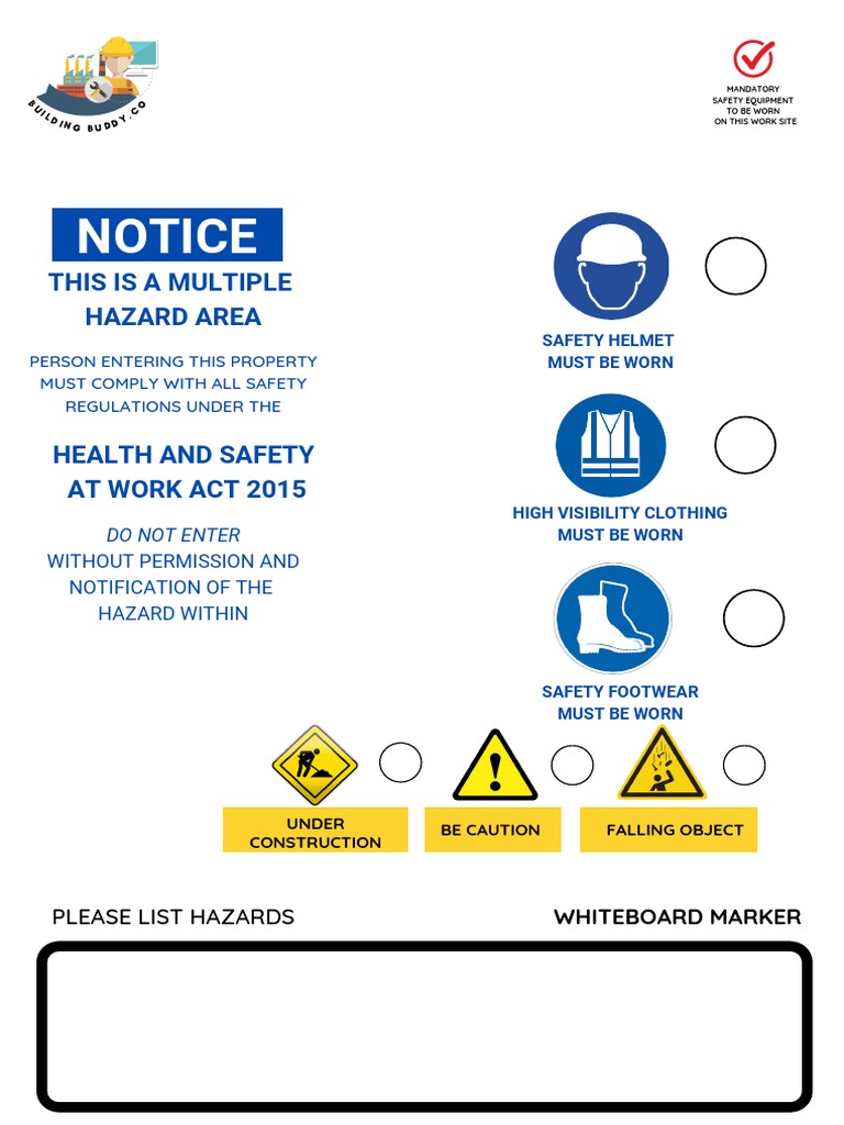 Safety Notice Board | PDF