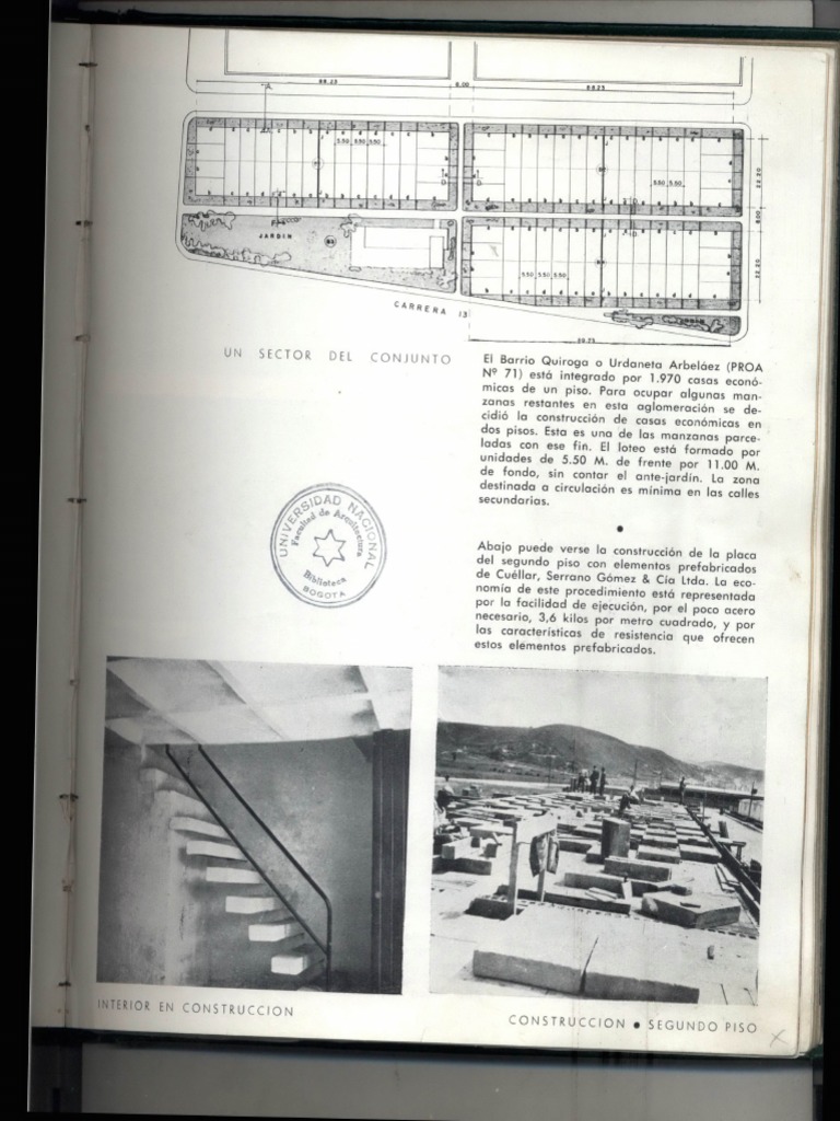 Barrio El Quiroga. Bogota | PDF