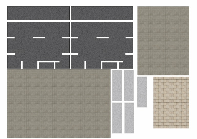 Modern Road 15mm Scale T-Intersections | PDF