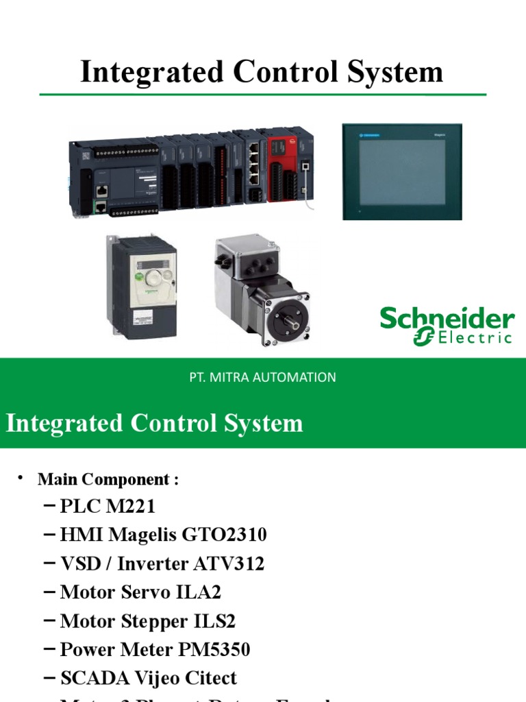 Integrated Control System | PDF | Electric Motor | Programmable Logic ...