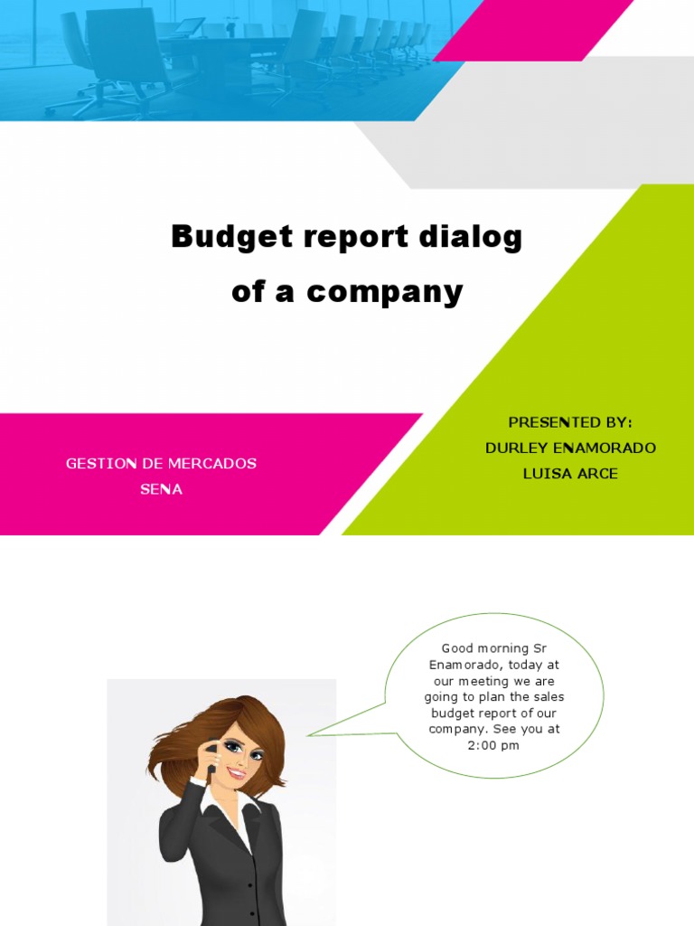 Budget Report Dialog | PDF | Finance & Money Management