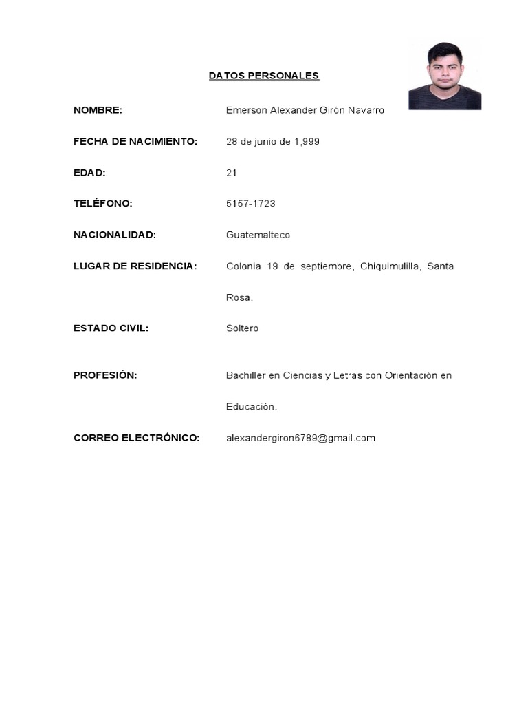 CURRICULUM Emerson | PDF