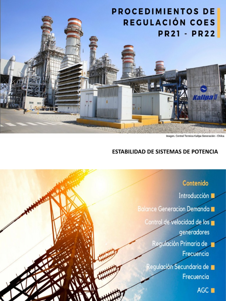 Estabilidad - Exposicion - pr21 y Pr22 | PDF | Generador eléctrico | Oferta (economía)