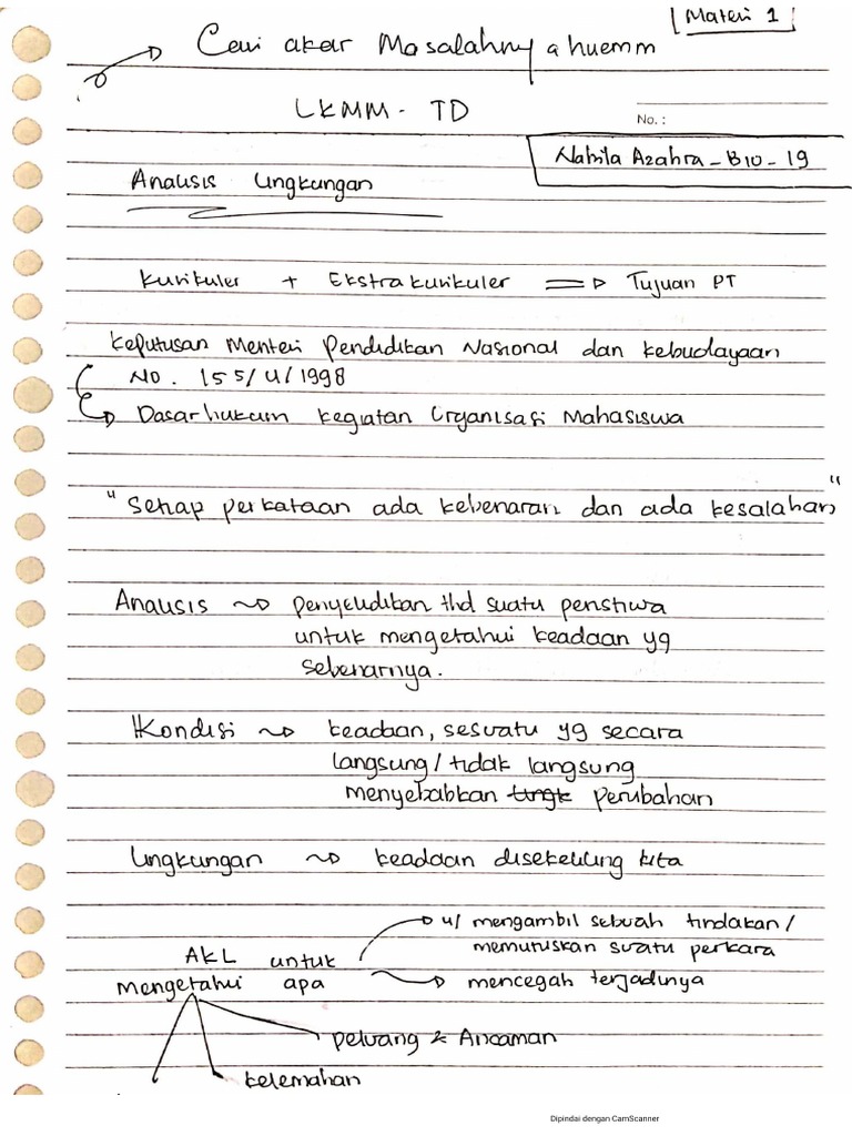 Nabila Azahra - Biologi Unesa - Resume Materi Hari 1 | PDF