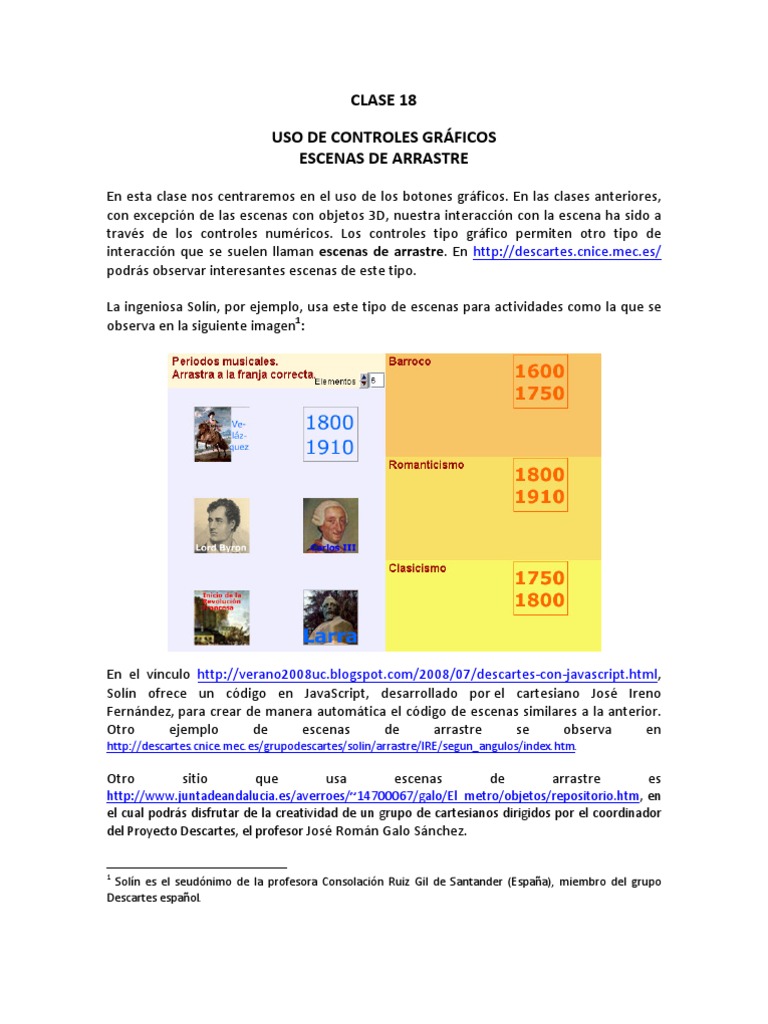 Tutorial Clase 18 - Descartes 3D | PDF | Pi | Curva