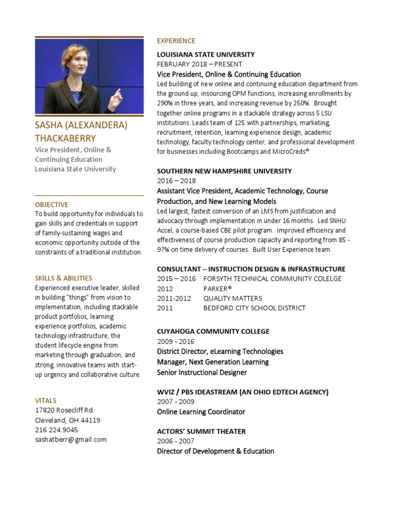 S Thackaberry 2 PG Resume 3-9-2021 | Download Free PDF | Educational ...