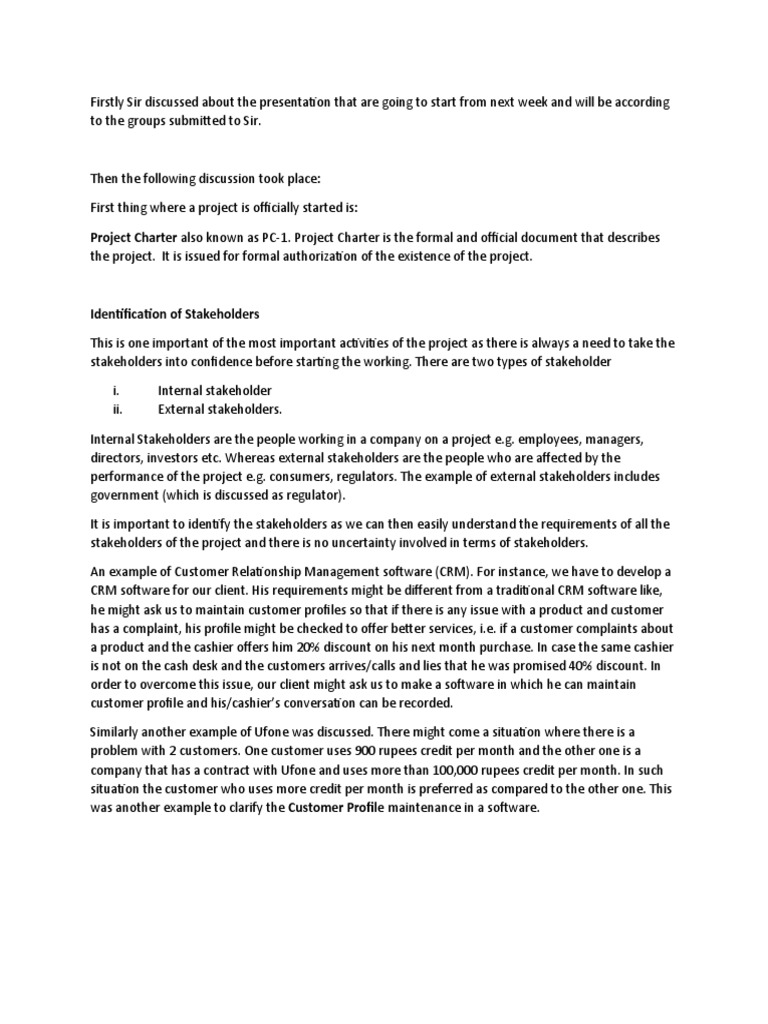 Project Management Essentials Explained | PDF | Customer Relationship ...