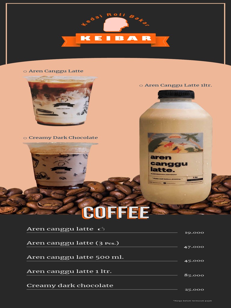 Aren Canggu Latte Aren Canggu Latte (3) Aren Canggu Latte 500 Ml. Aren ...