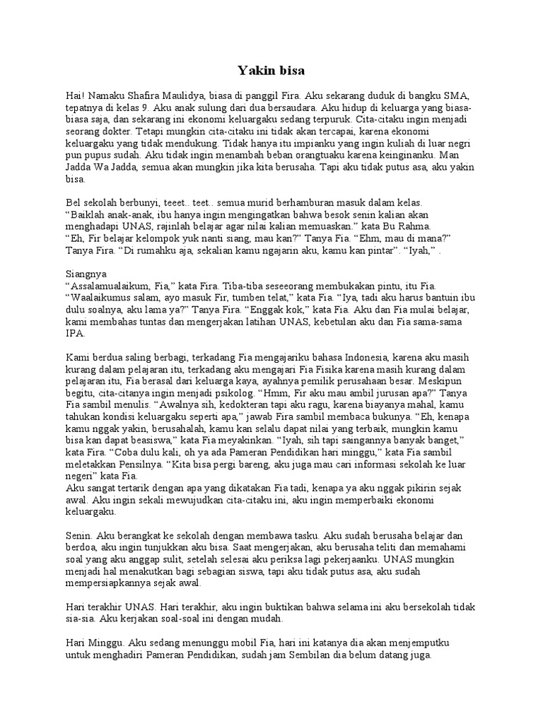 Contoh Cerpen Motivasi Singkat Yang Menarik Dan Penuh Makna, 45% OFF