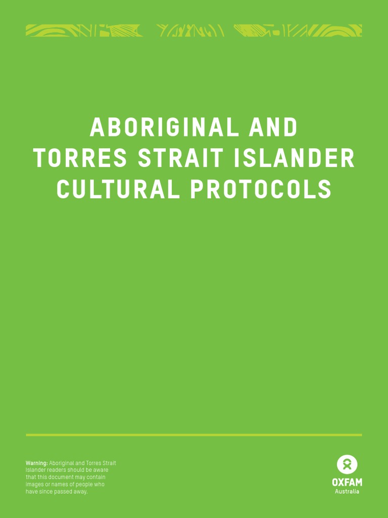 Cultural Protocols for OAus Staff | PDF | Indigenous Peoples Of ...