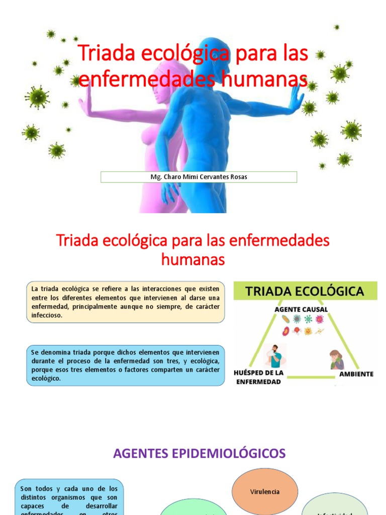 Triada Ecológica para Las Enfermedades Humanas | PDF | Tuberculosis | Infección