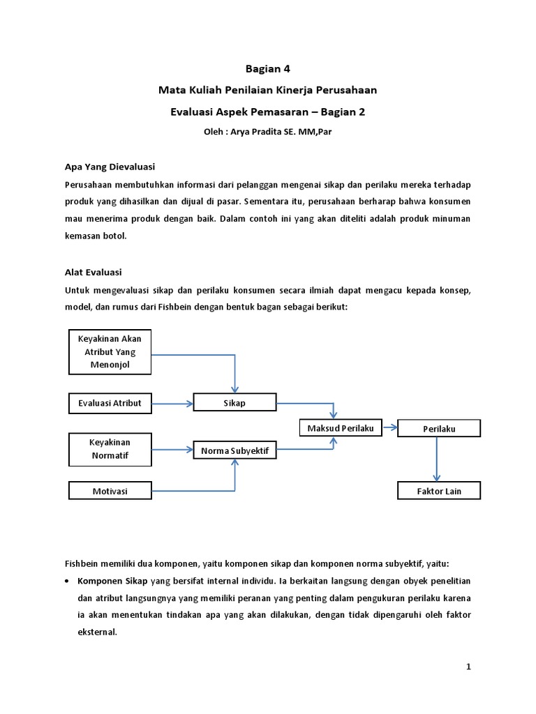 Bagian 4 - Evaluasi Aspek Pemasaran - Bagian 2 | PDF
