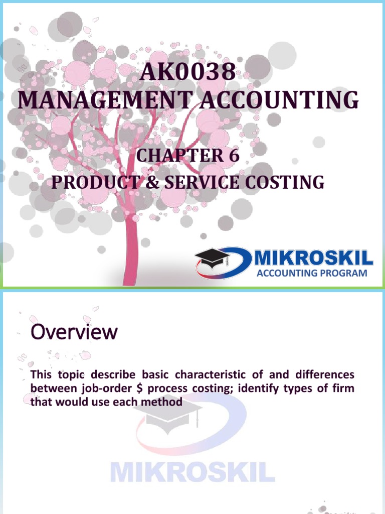 Chapter 6 PRODUCT AND SERVICE COSTING | PDF | Cost | Inventory